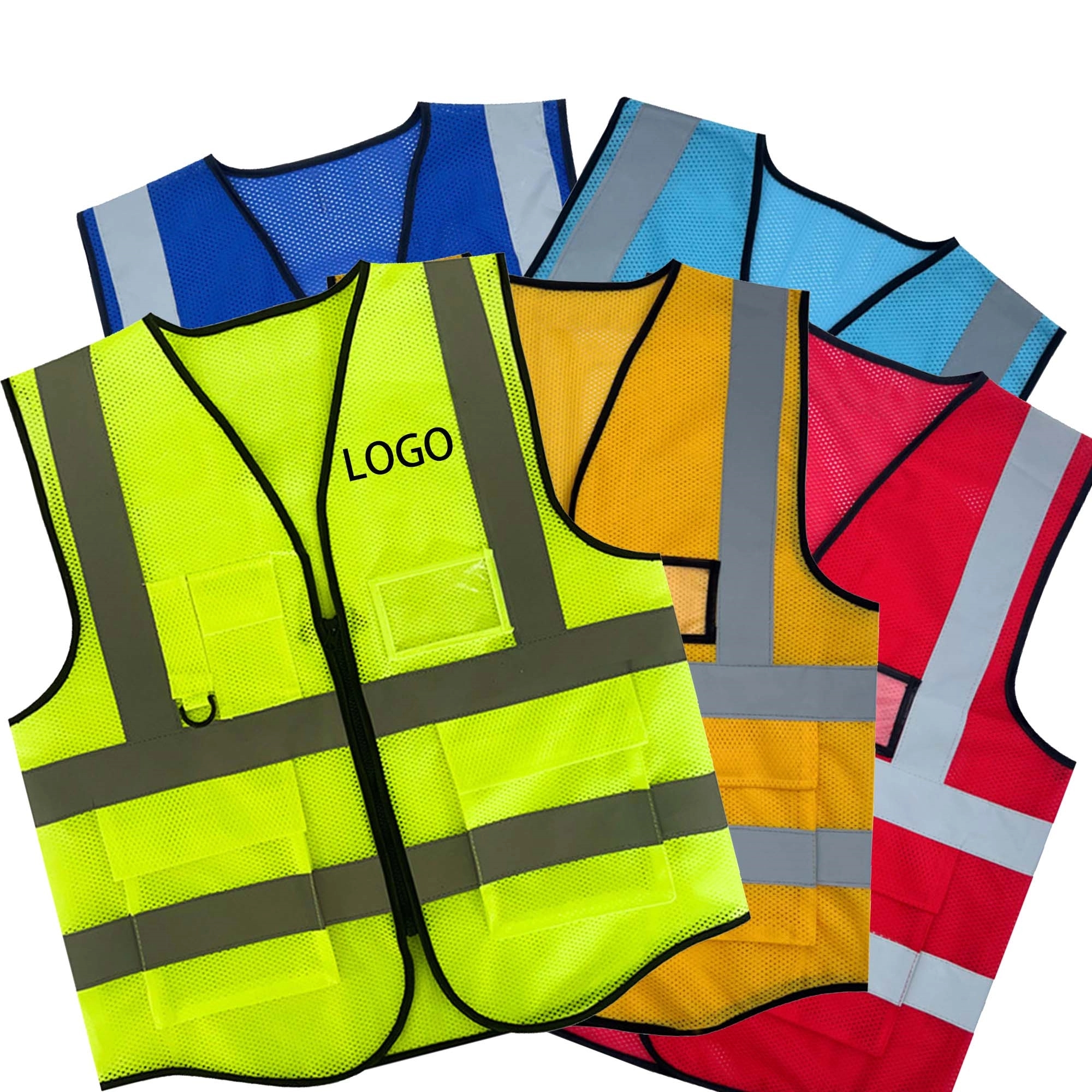 Promotional Reflective Safety Vest - Durable, Lightweight & Highly ...